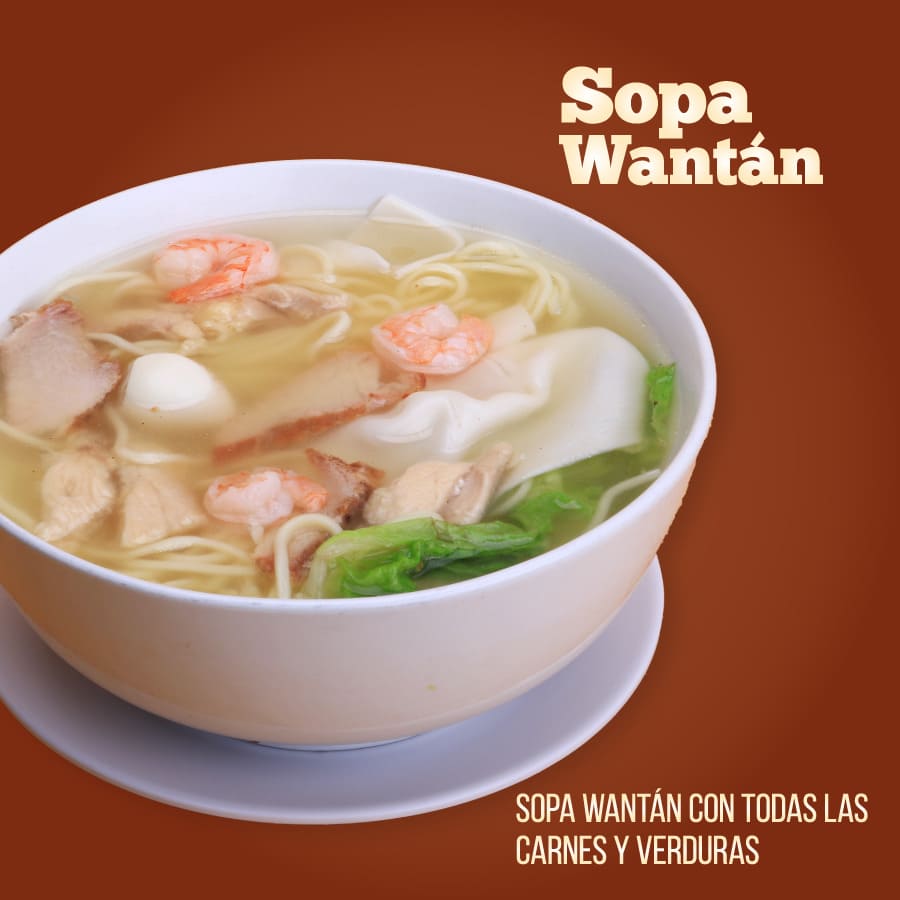 Sopa Wantán | Chifa El Cantonés ¡Delivery al 299990!